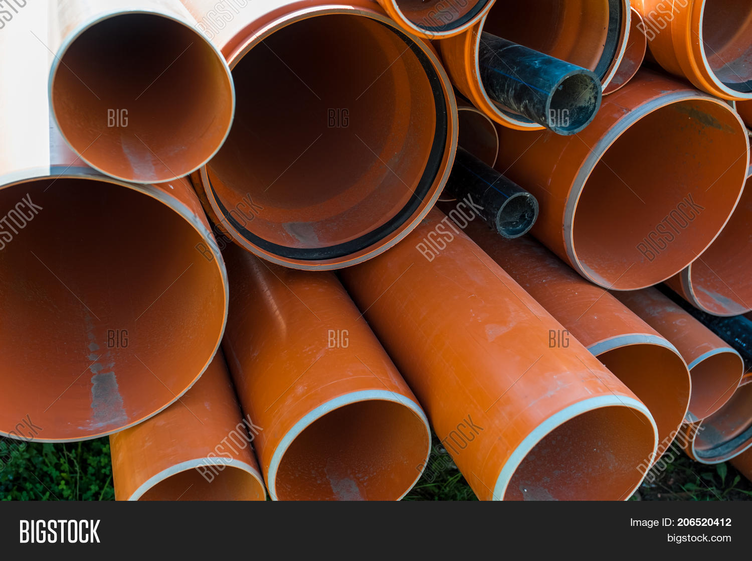 Stack Pvc Pipes On Image & Photo (Free Trial) | Bigstock