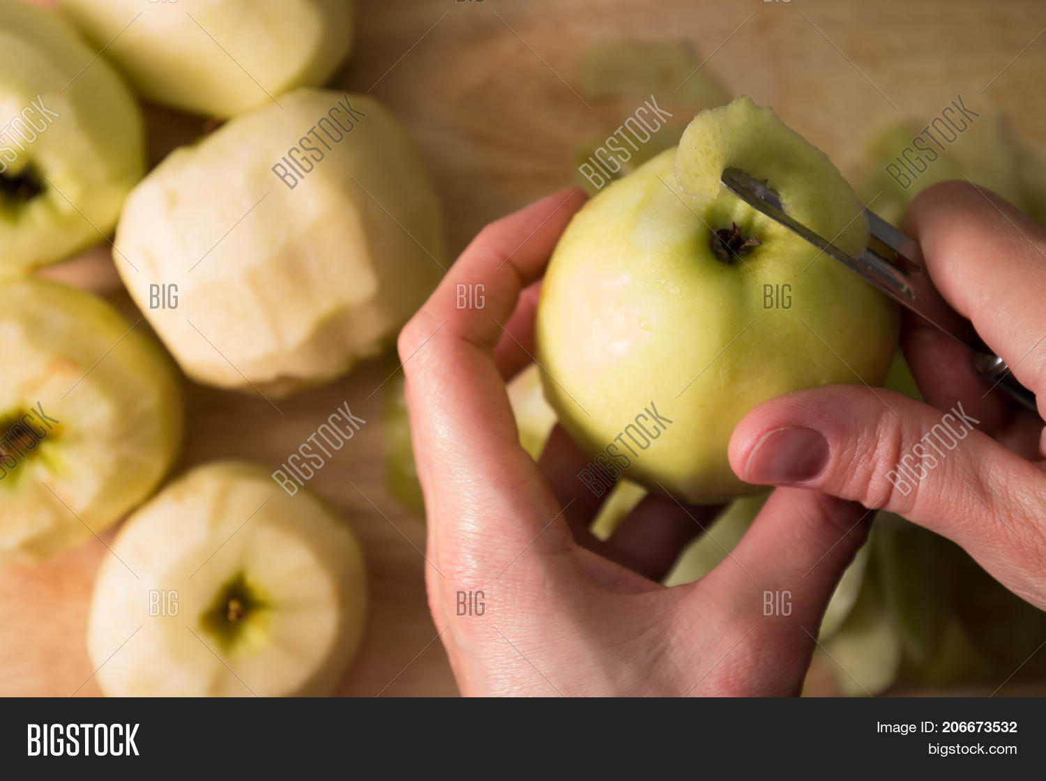 Female Hands Peeling Image & Photo (Free Trial) | Bigstock