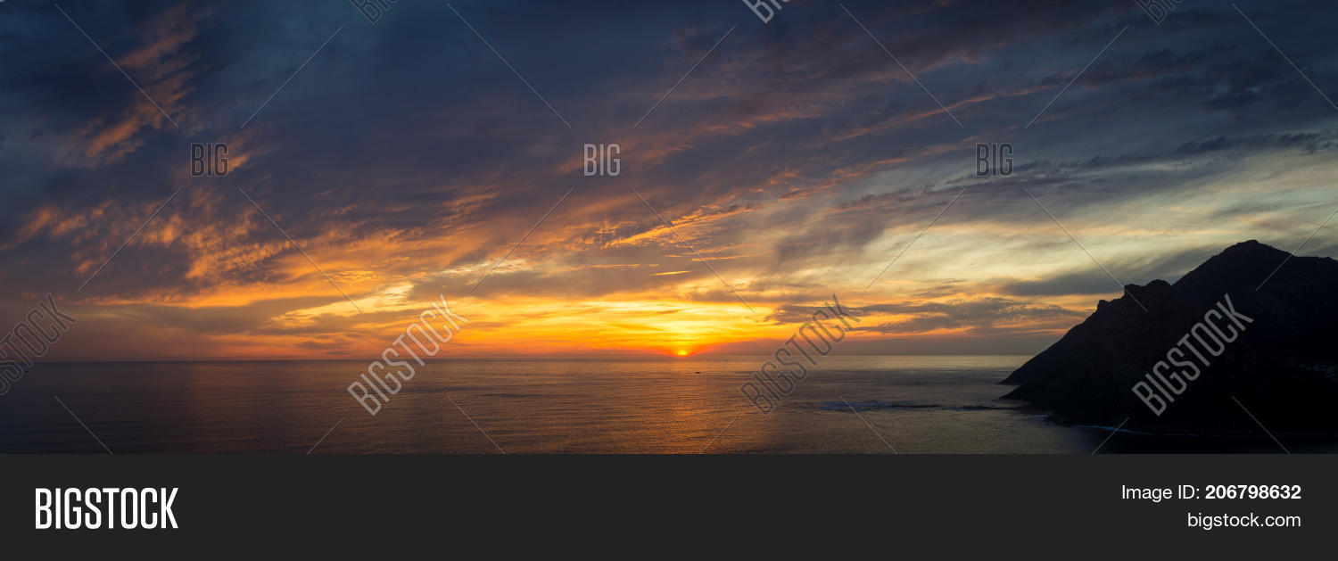 Setting Sun Lights Sky Image & Photo (Free Trial) | Bigstock