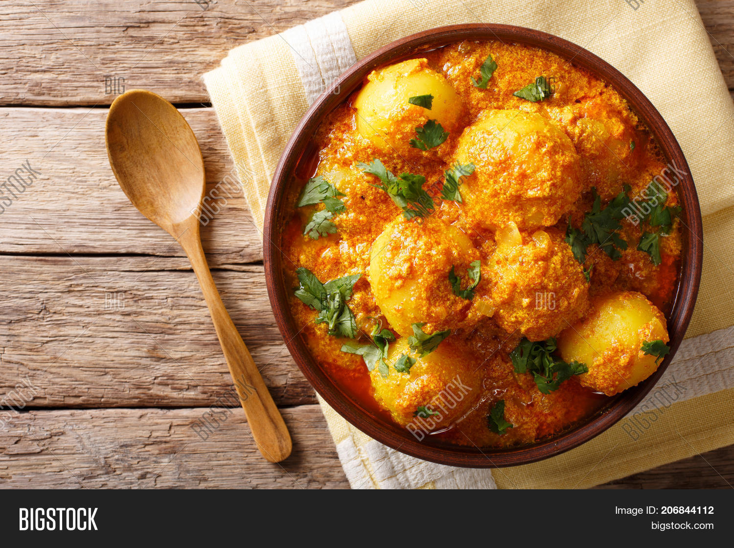 Indian Fried Potatoes Image & Photo (Free Trial) | Bigstock