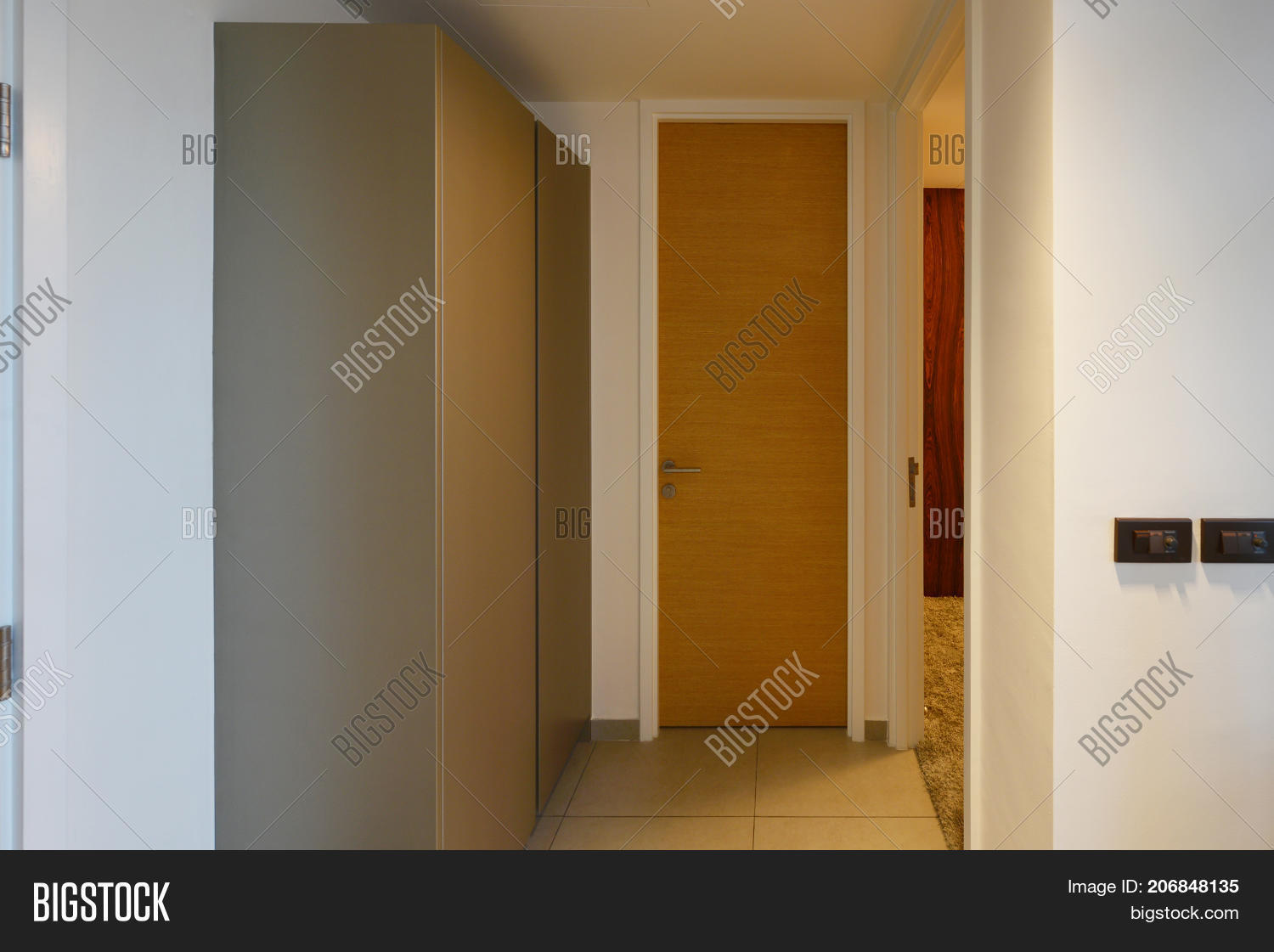 Wooden Door Corridor Image & Photo (Free Trial) | Bigstock