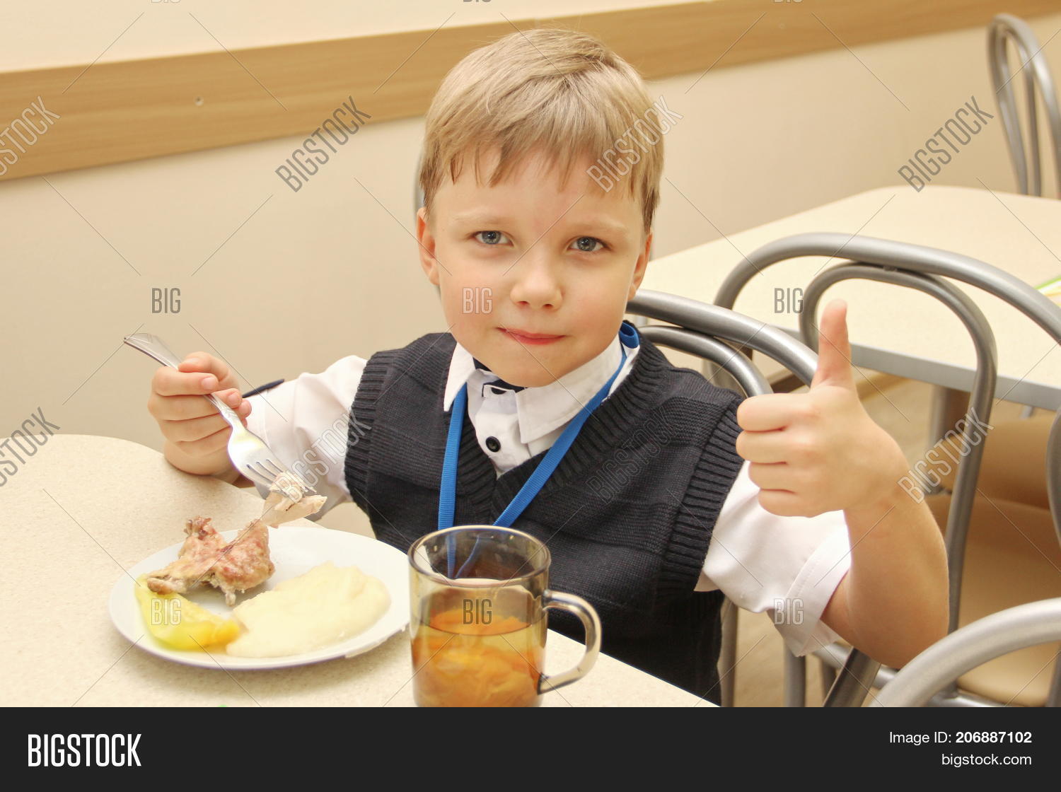 Merry Schoolboy Image & Photo (Free Trial) | Bigstock