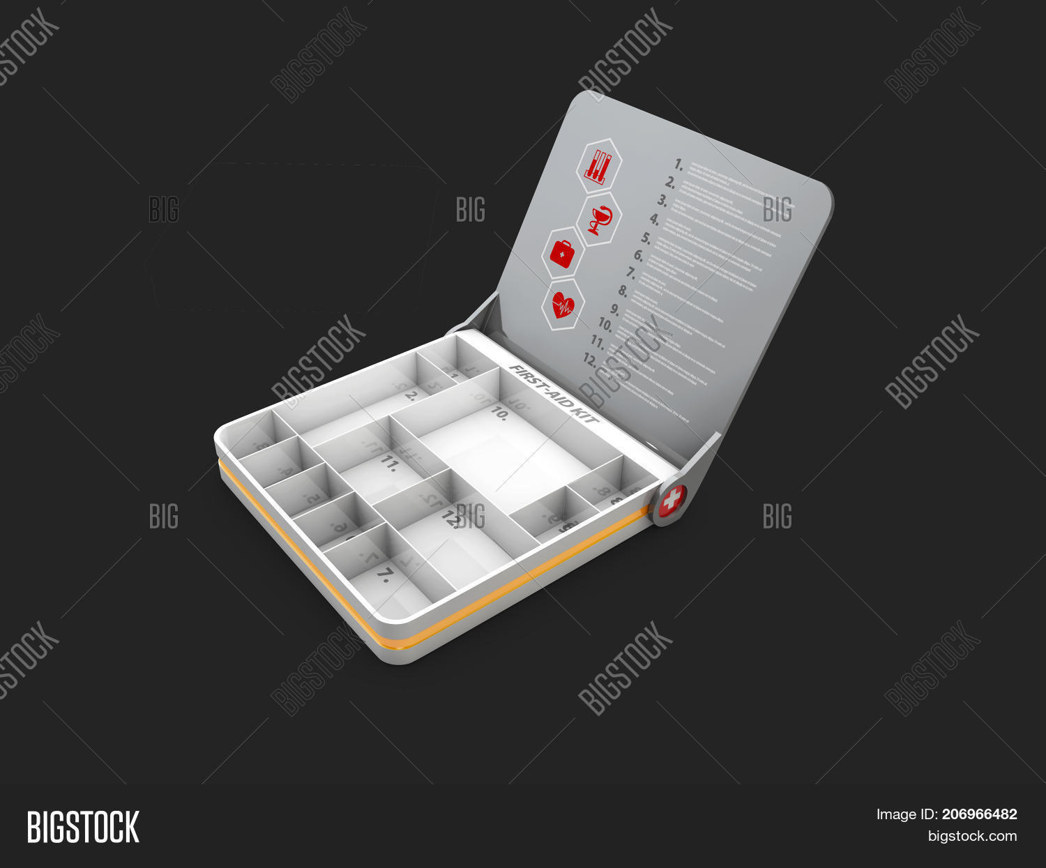 Open First Aid Kit Box Image & Photo (Free Trial) | Bigstock