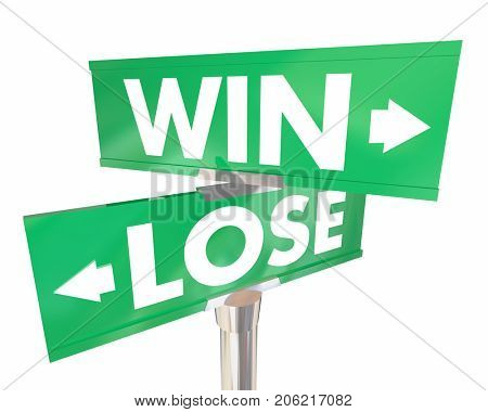 Win Vs Lose Two 2 Way Image & Photo (Free Trial) | Bigstock