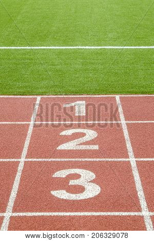 Numbers 123 On Race Image & Photo (Free Trial) | Bigstock