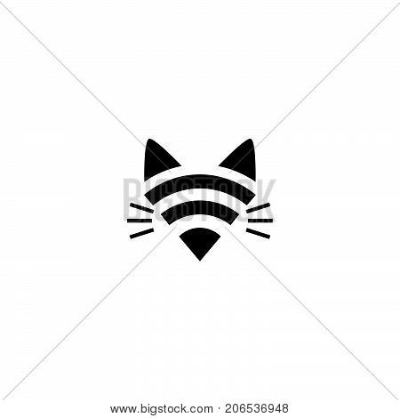 Cat Wifi Logo Design Vector & Photo (Free Trial) | Bigstock