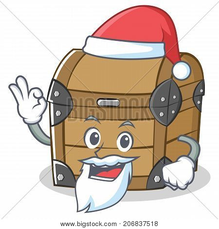 Santa Chest Character Vector & Photo (Free Trial) | Bigstock