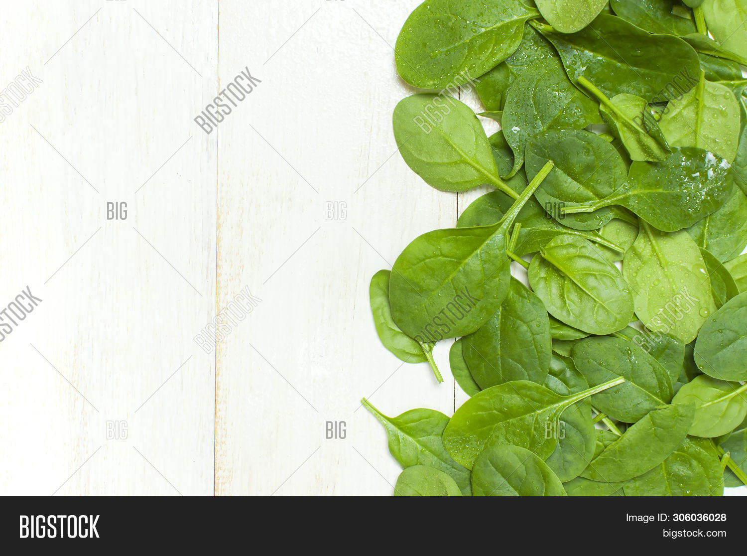 Fresh Green Spinach Image & Photo (Free Trial) | Bigstock