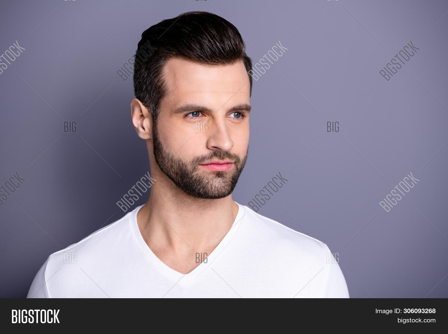 Close Side Profile Image & Photo (Free Trial) | Bigstock
