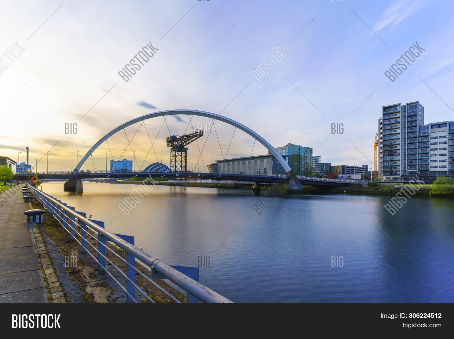 Clyde Arc Bridge Image & Photo (Free Trial) | Bigstock