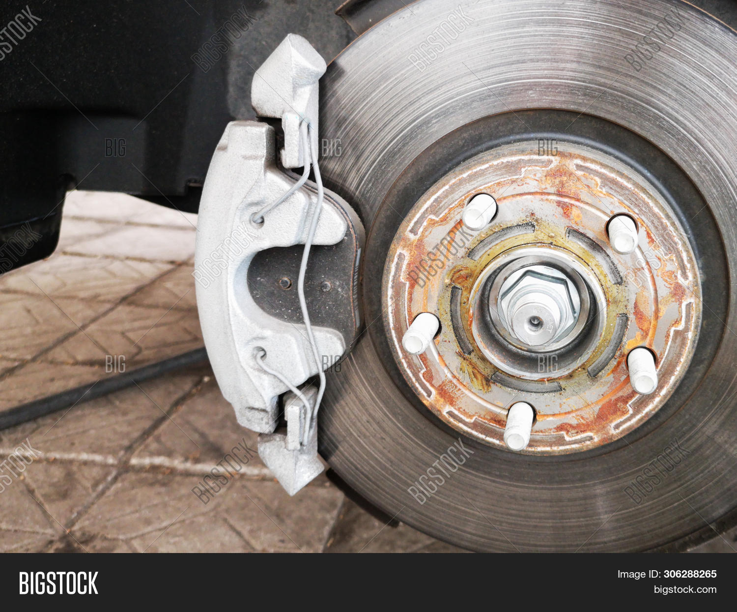 Disc Brake On Car Image & Photo (Free Trial) | Bigstock