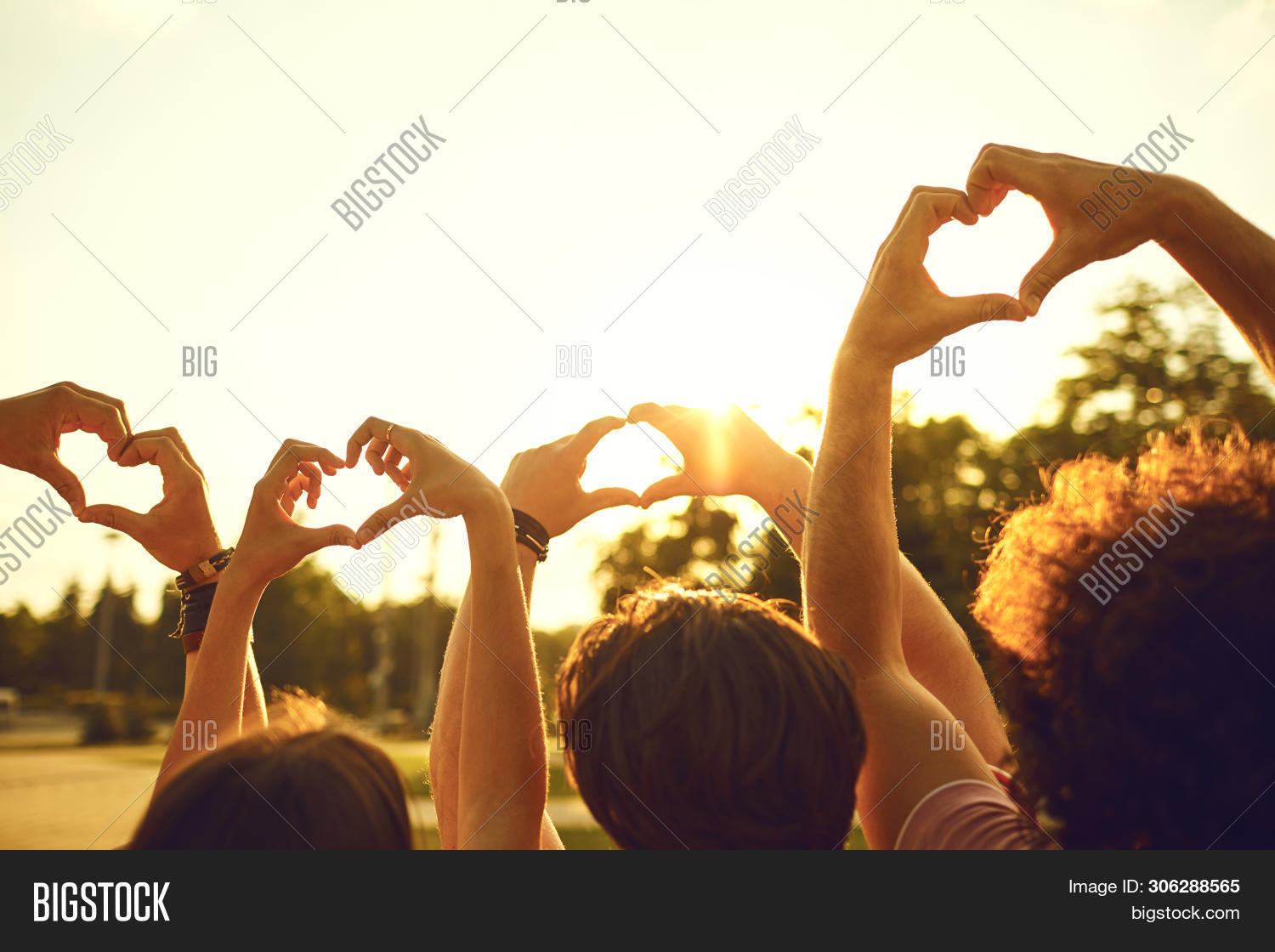 Friendship Hands Heart