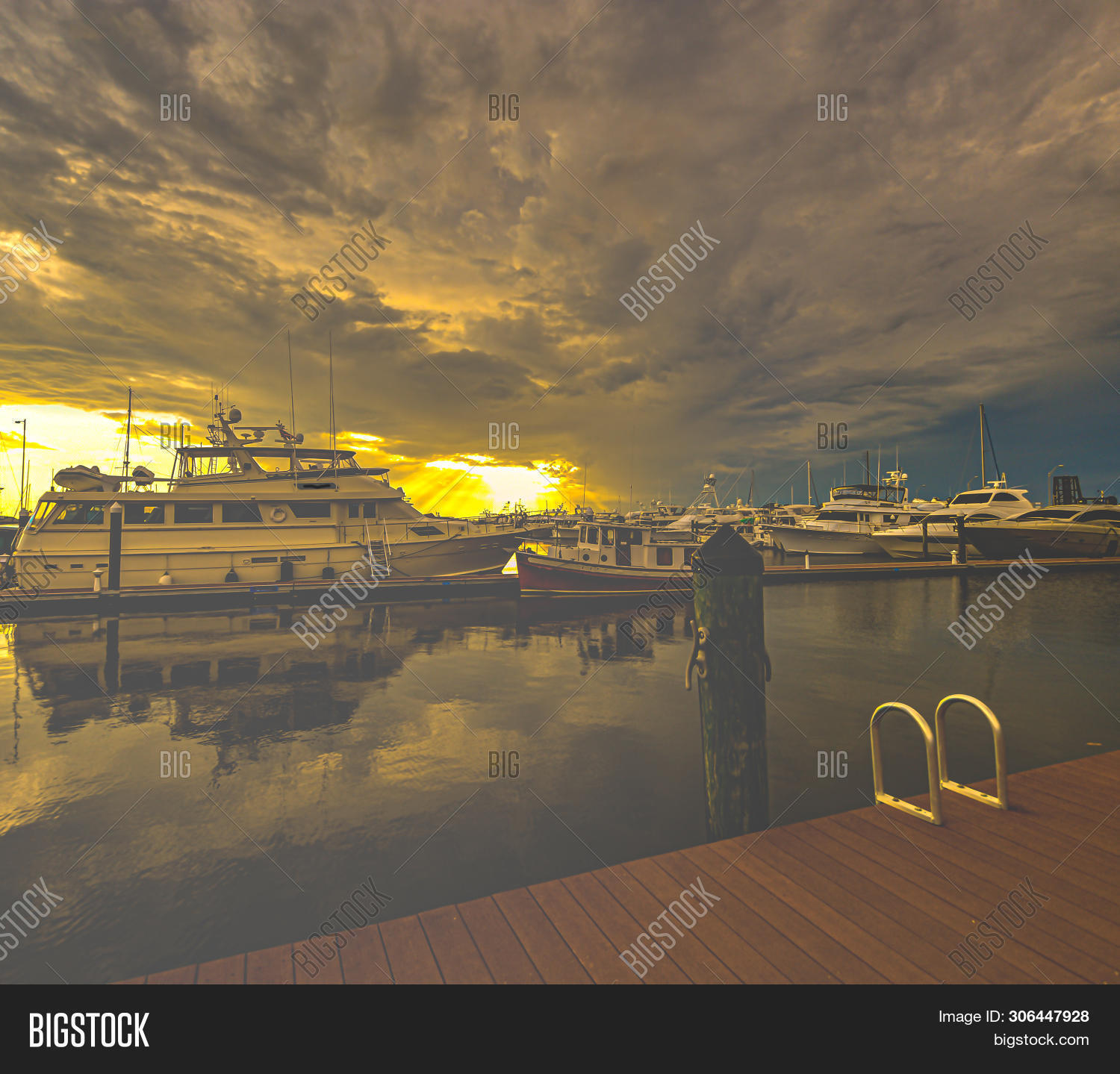 Foggy Landscape Storm Image & Photo (Free Trial) | Bigstock