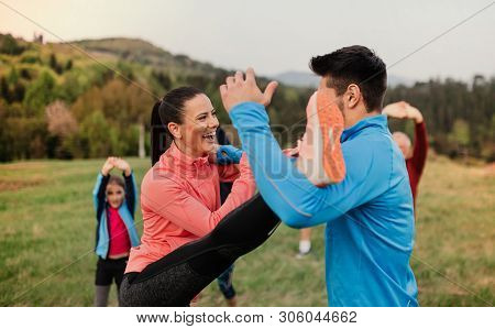 Large Group Fit Active Image & Photo (Free Trial) | Bigstock