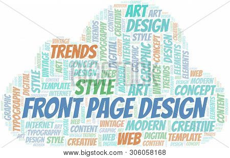 Front Page Design Vector & Photo (Free Trial) | Bigstock