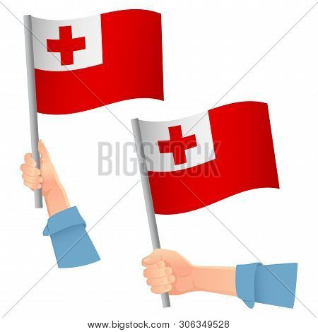 Tonga Flag Hand. Image & Photo (Free Trial) | Bigstock