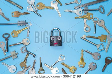 Keys Set Funny Lock Image & Photo (Free Trial) | Bigstock