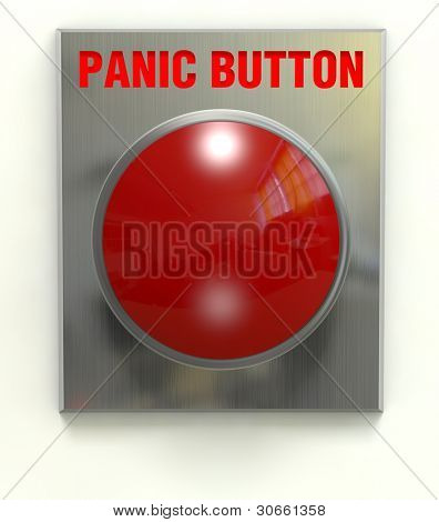Red Panic Button Image & Photo (Free Trial) | Bigstock