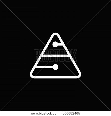 Triangle Dots Line Vector & Photo (Free Trial) | Bigstock