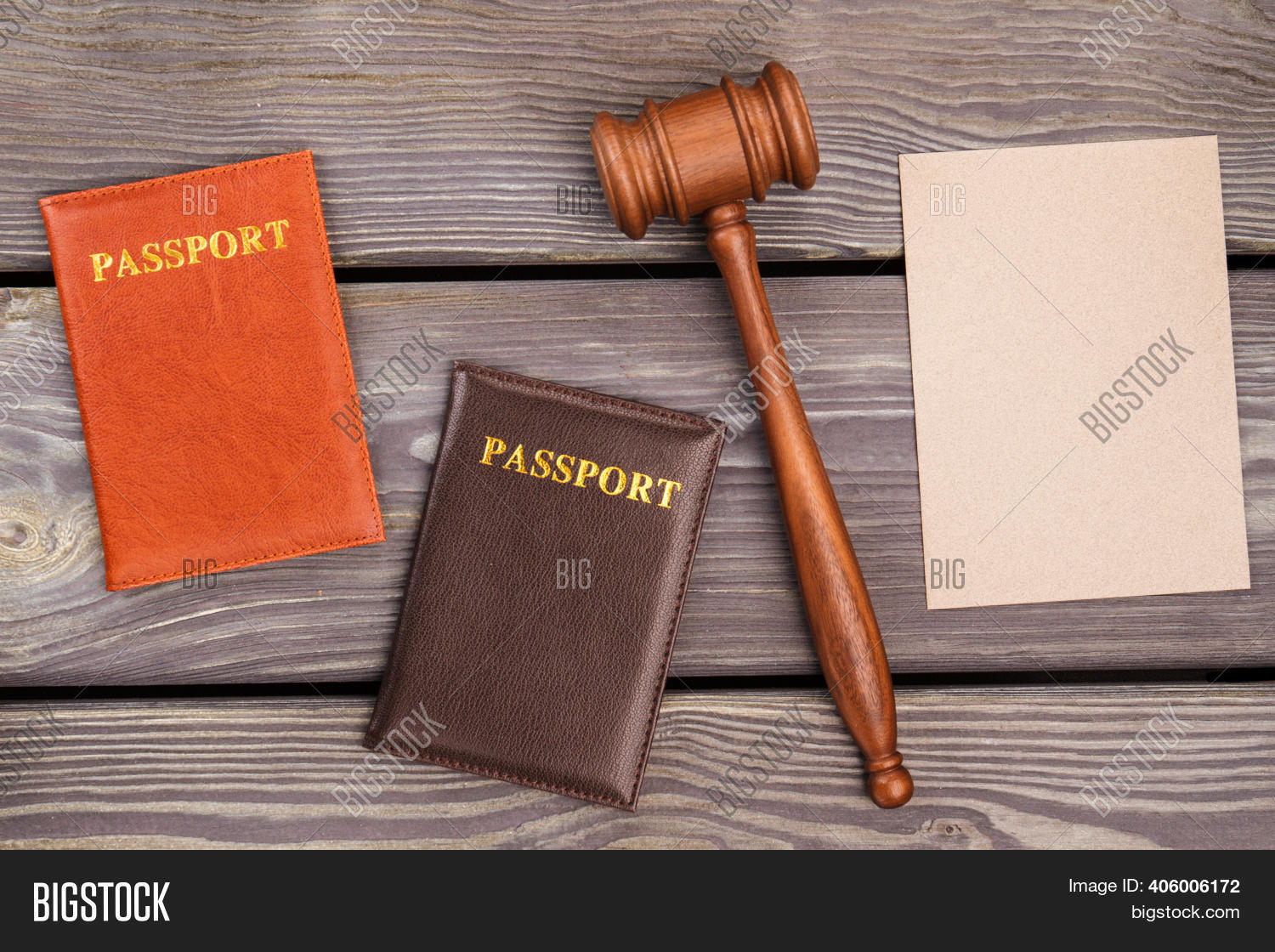 Blank Paper Gavel Two Image & Photo (Free Trial) | Bigstock