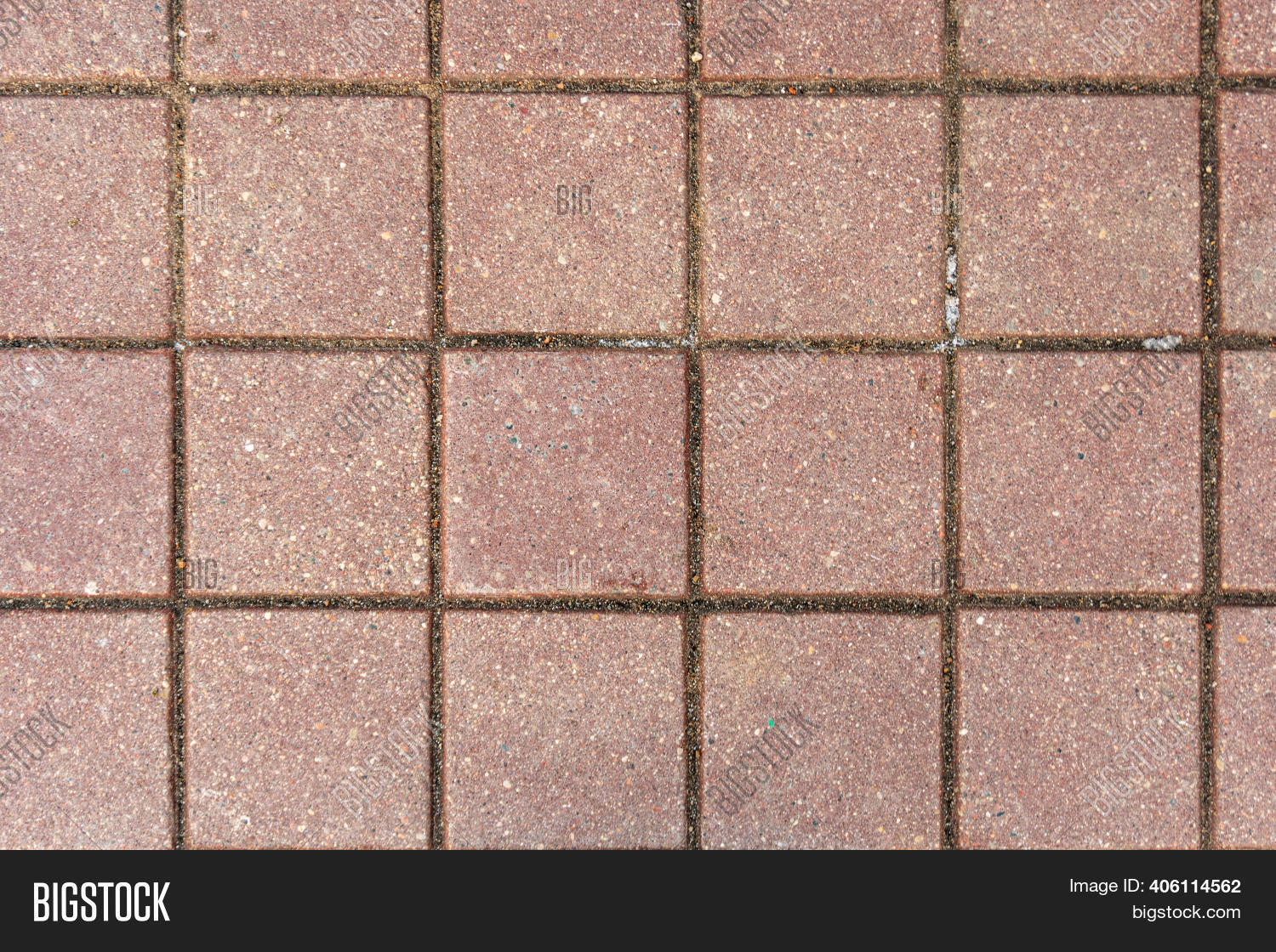 Red Stone Paving Slabs Image & Photo (Free Trial) | Bigstock