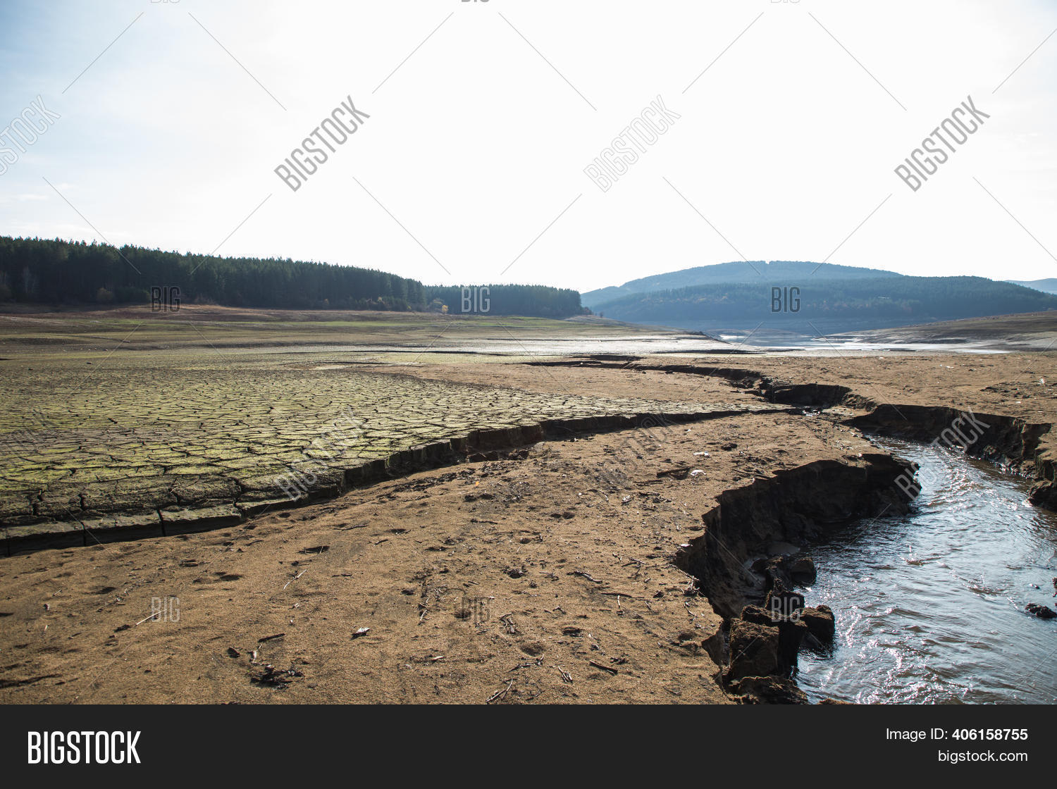 Empty River. Drought Image & Photo (Free Trial) | Bigstock