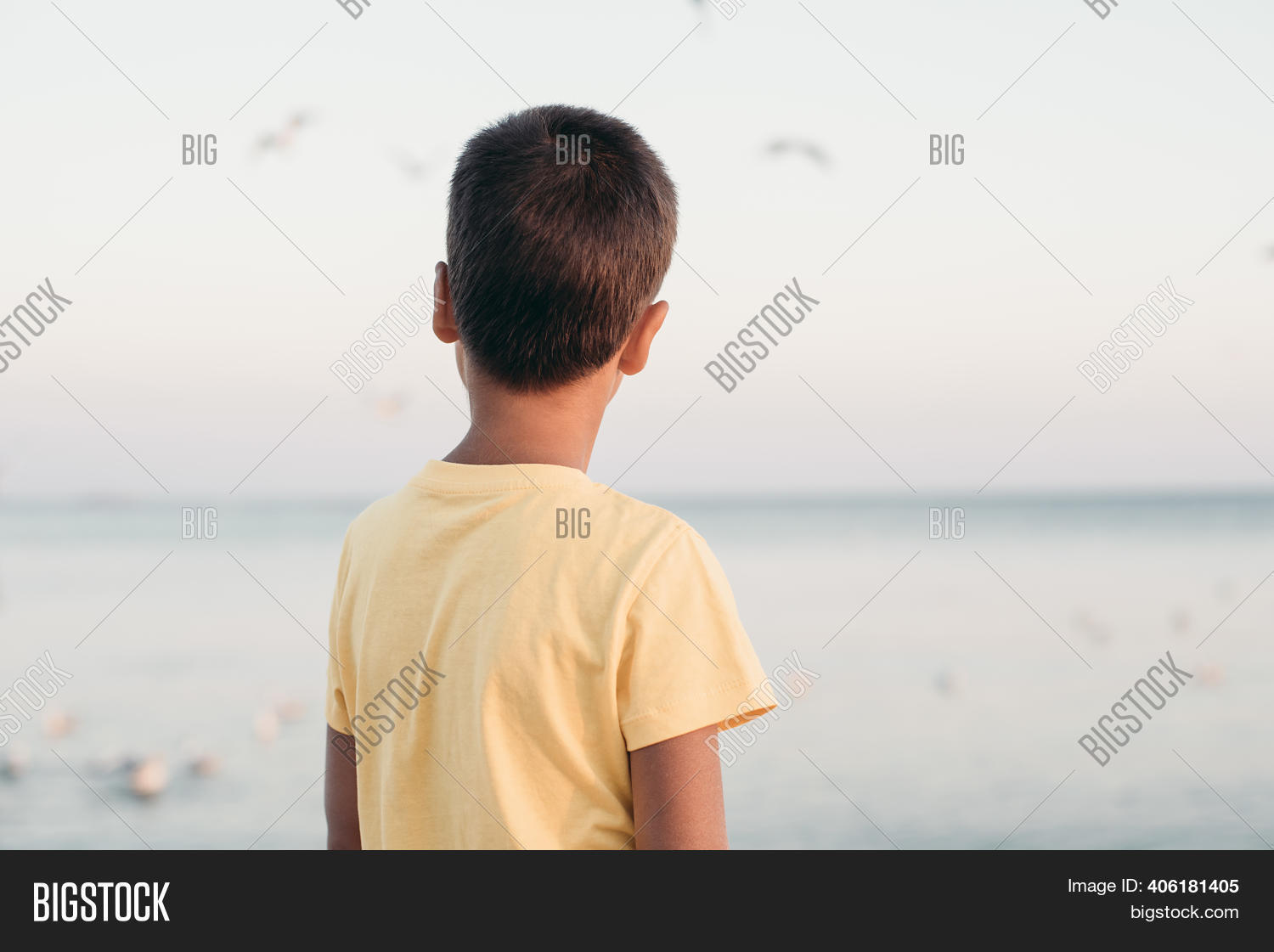 Boy Yellow Shirt Looks Image & Photo (Free Trial) | Bigstock