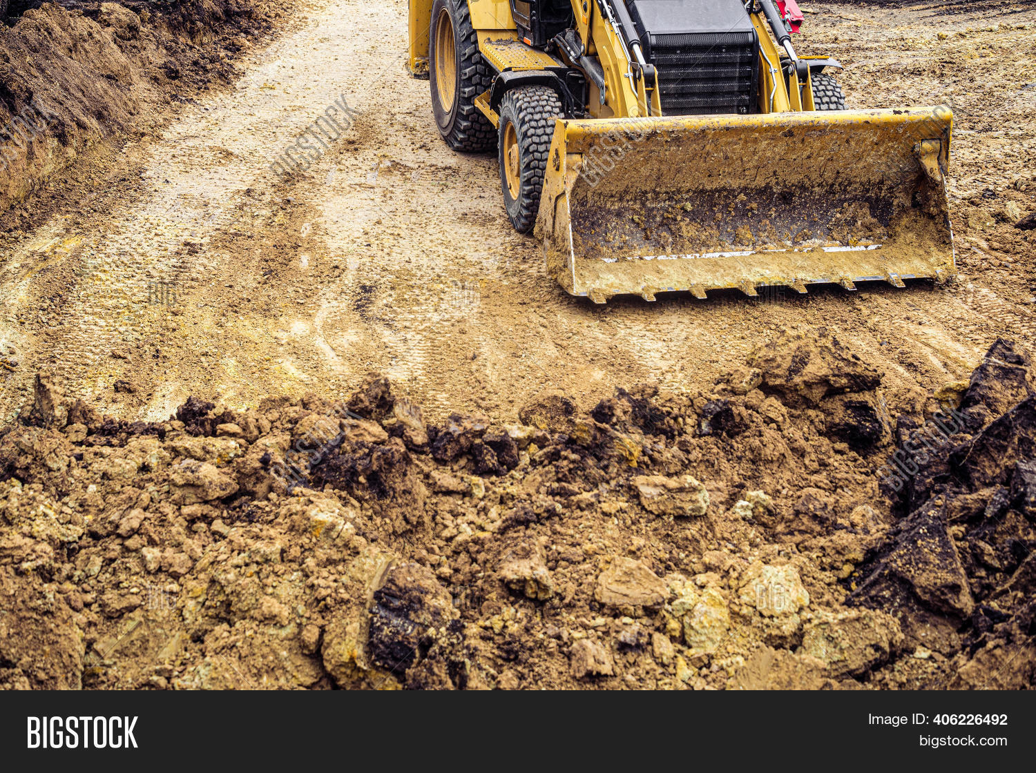 Loader Excavator Image & Photo (Free Trial) | Bigstock