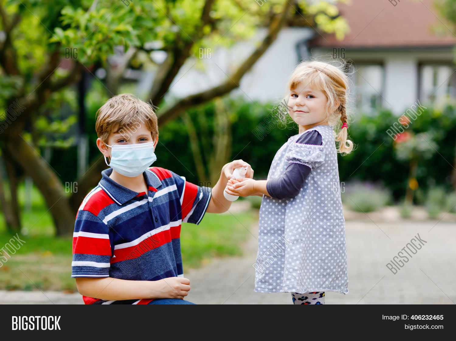 School Kid Boy Helping Image & Photo (Free Trial) | Bigstock