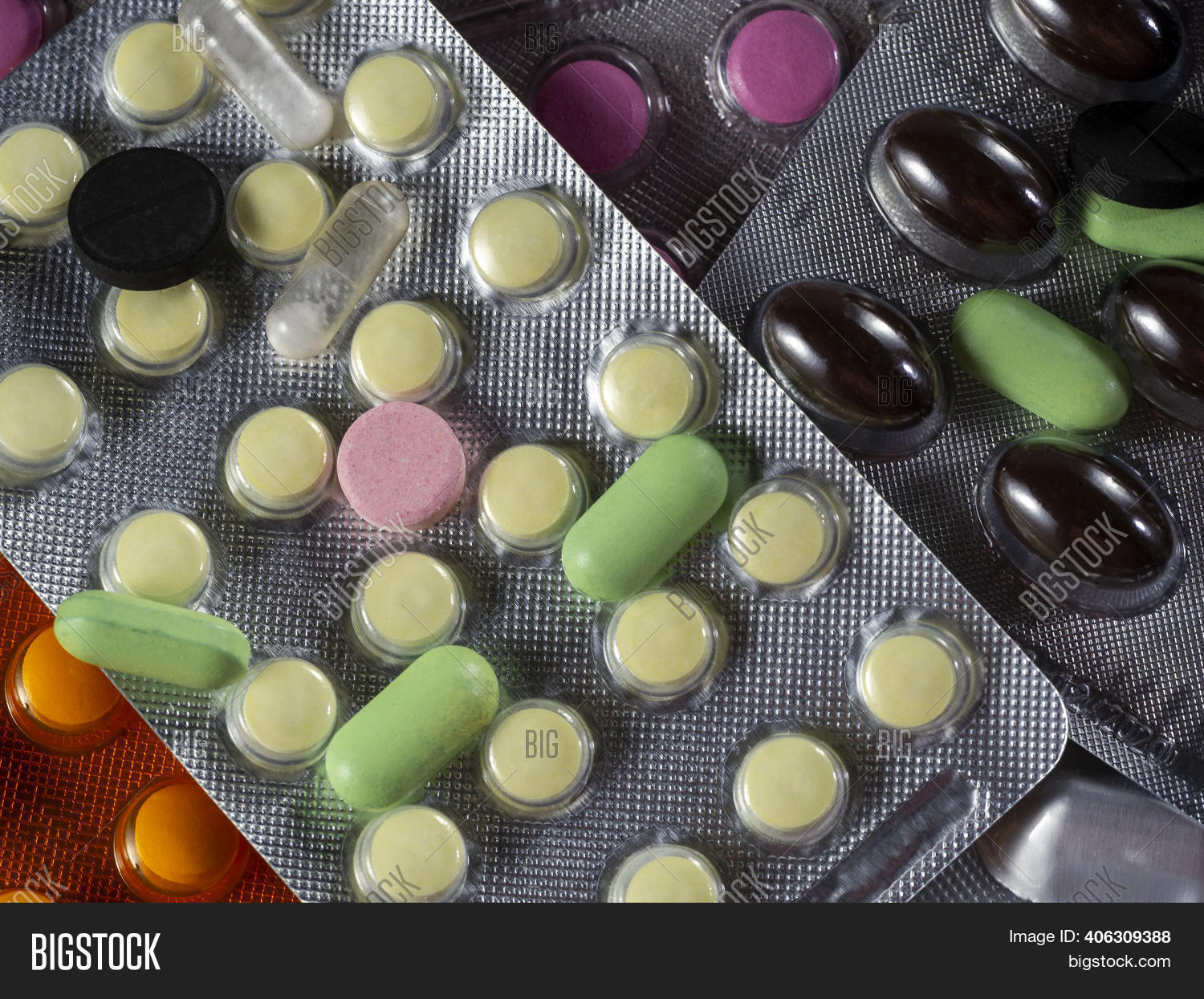 Multi-colored Pills Image & Photo (Free Trial) | Bigstock