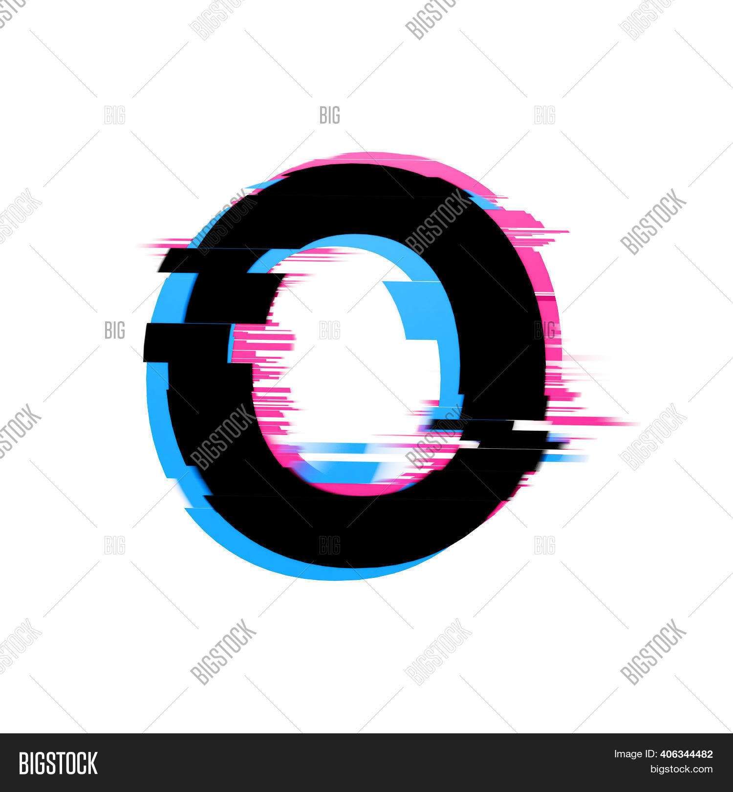 Letter O Distorted Image & Photo (Free Trial) | Bigstock