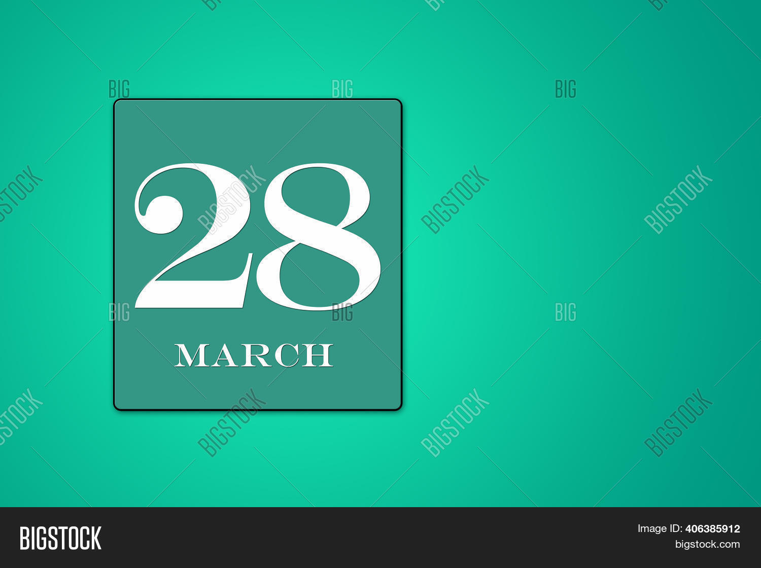Simple Calendar Date Image & Photo (Free Trial) | Bigstock