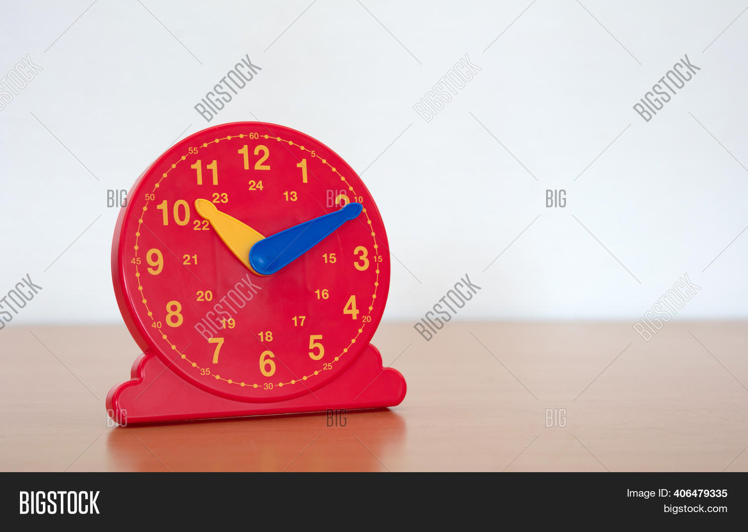 Red Clock Primary Image & Photo (Free Trial) | Bigstock