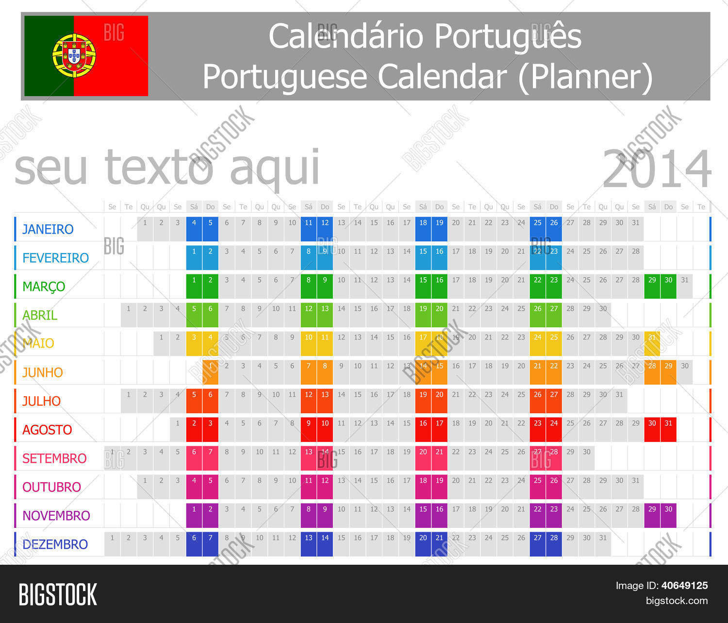 2014 Portugese Vector & Photo (Free Trial) | Bigstock