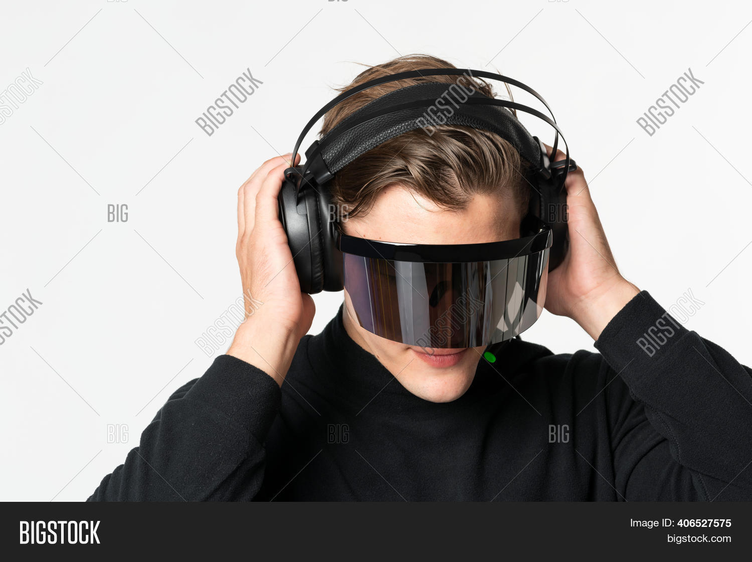 Gamer Wearing Smart Image And Photo Free Trial Bigstock