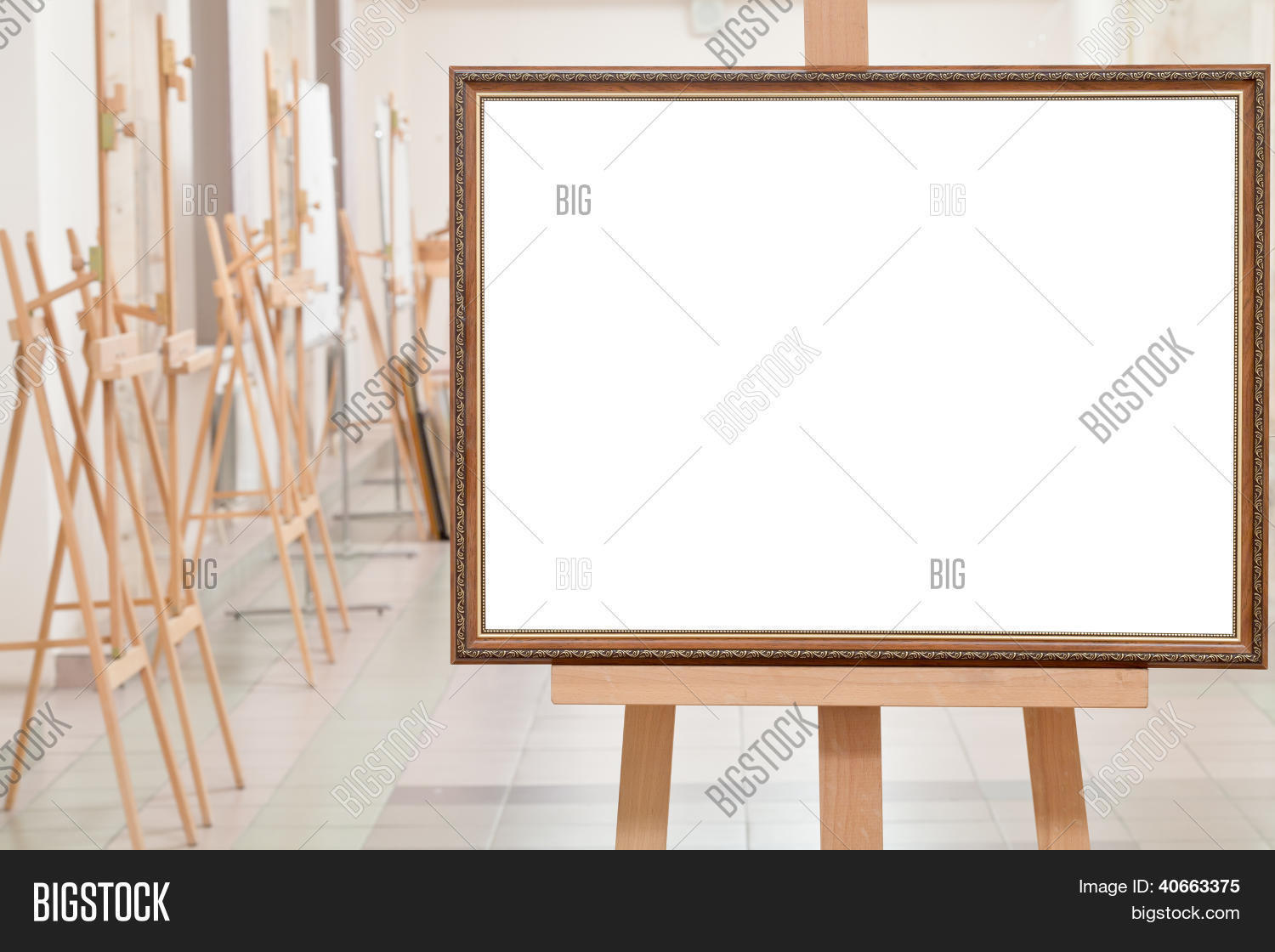 Big Picture Frame On Image & Photo (Free Trial) | Bigstock