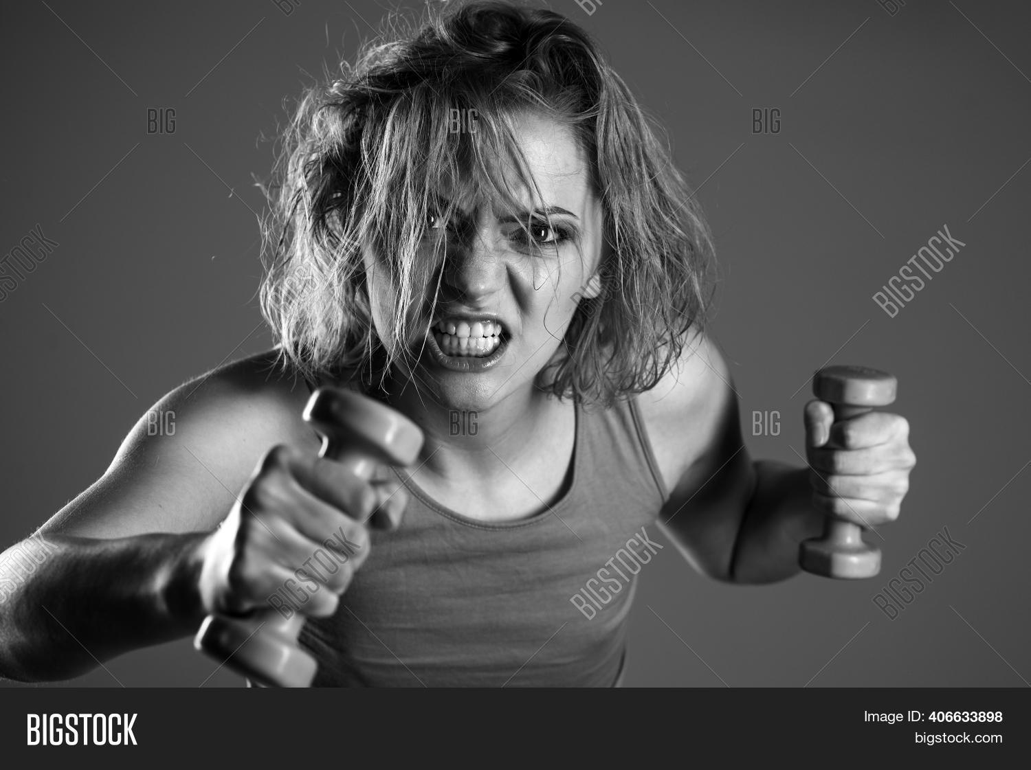 Woman Coach Angry Face Image & Photo (Free Trial) | Bigstock