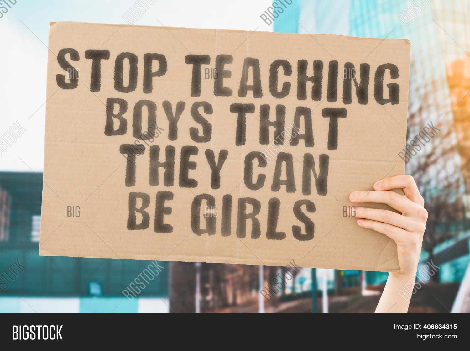 Phrase " Stop Teaching Image & Photo (Free Trial) | Bigstock