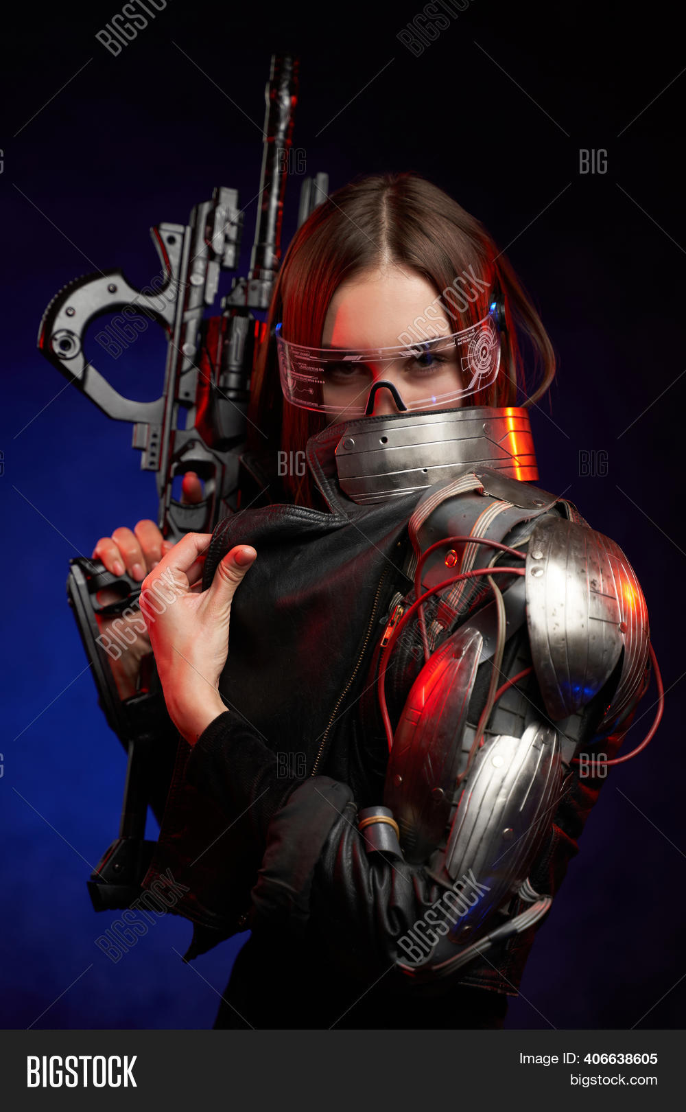 Beautiful Cyber Woman Image & Photo (Free Trial) | Bigstock
