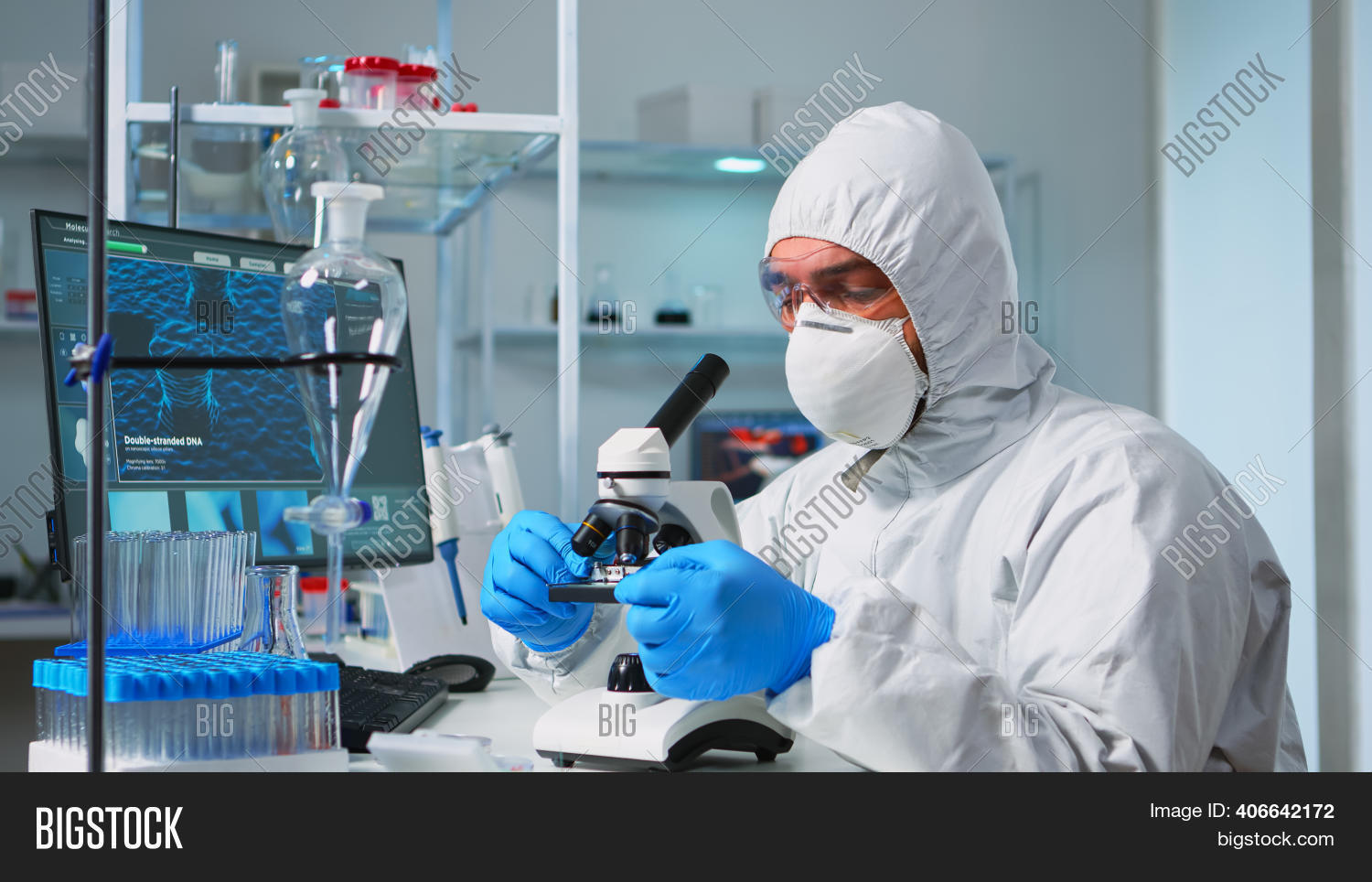 Scientist Ppe Suit Image & Photo (Free Trial) | Bigstock