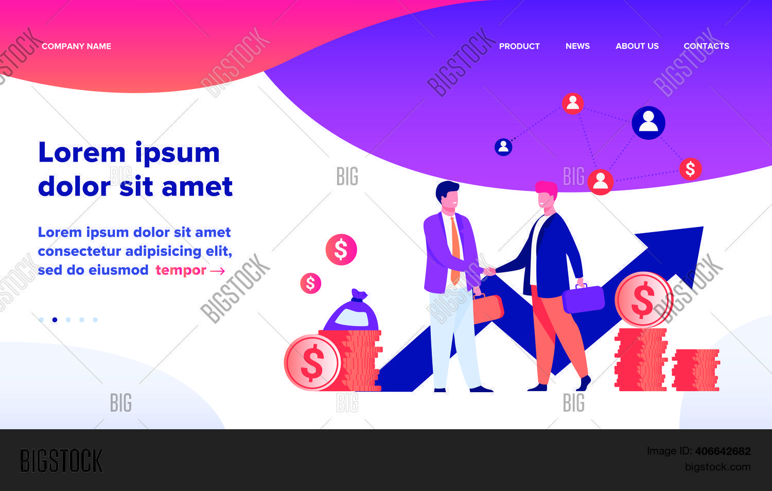 Two Business Partners Vector & Photo (Free Trial) | Bigstock