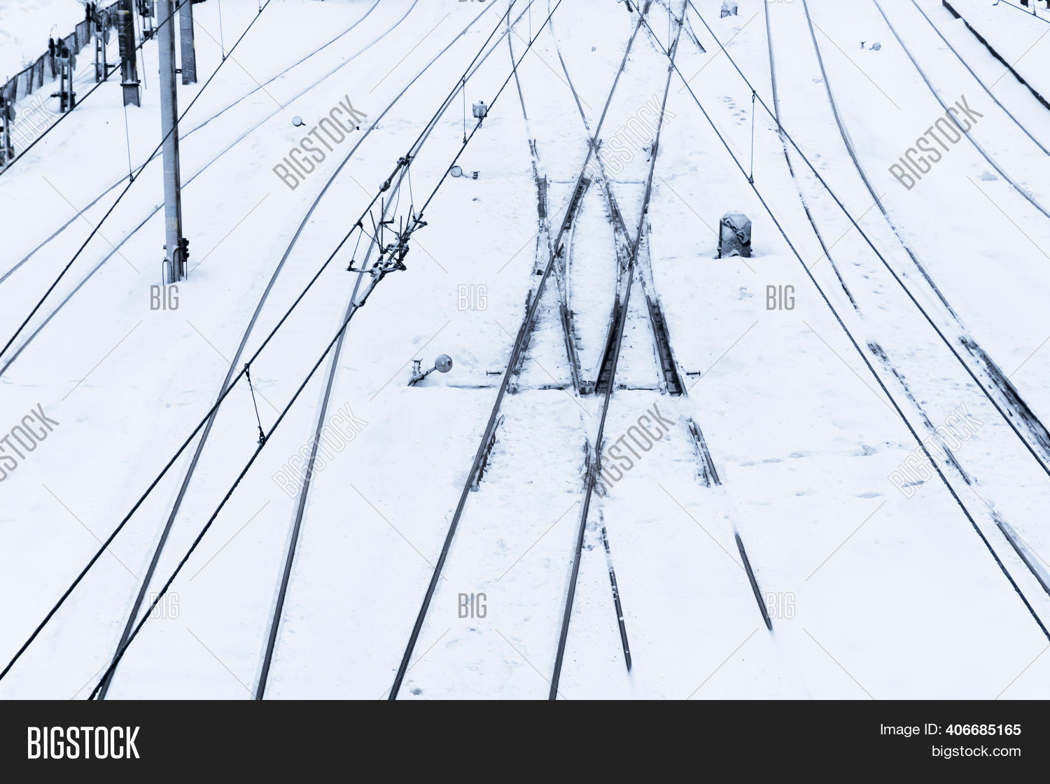 Railway Top View Image & Photo (Free Trial) | Bigstock