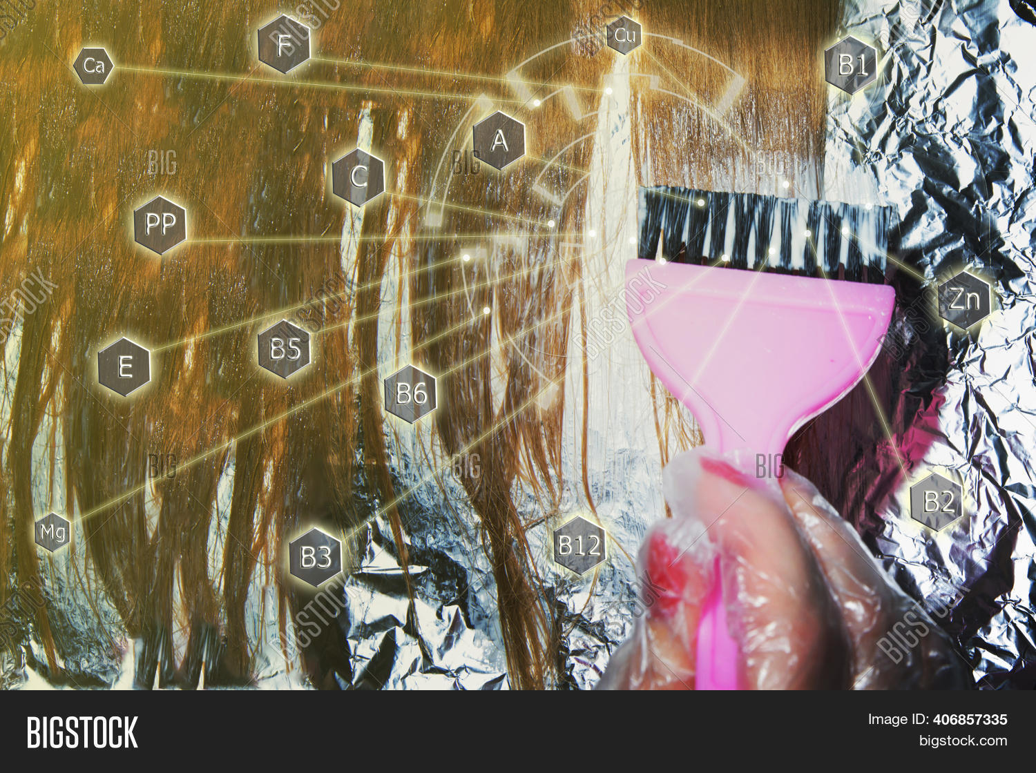 Hair Coloring Process Image & Photo (Free Trial) | Bigstock