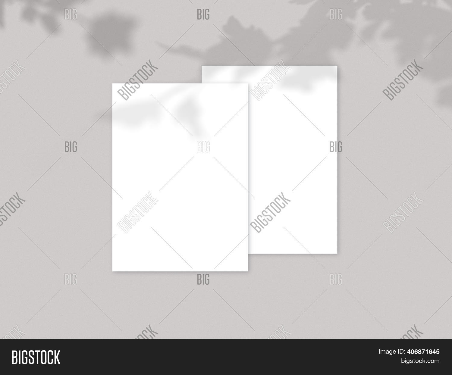 Blank Vertical Paper Image & Photo (Free Trial) | Bigstock
