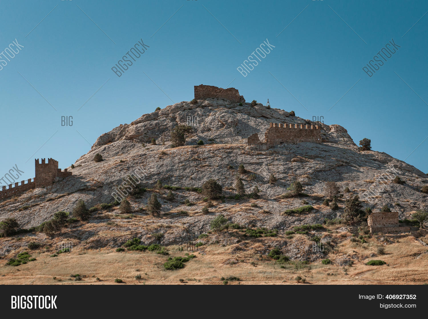 Top Fortress Mountain Image & Photo (Free Trial) | Bigstock
