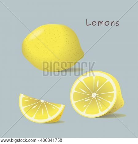 Drawing Whole Lemon, Vector & Photo (Free Trial) | Bigstock