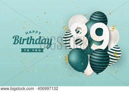 Happy 89th Birthday Image & Photo (Free Trial) | Bigstock