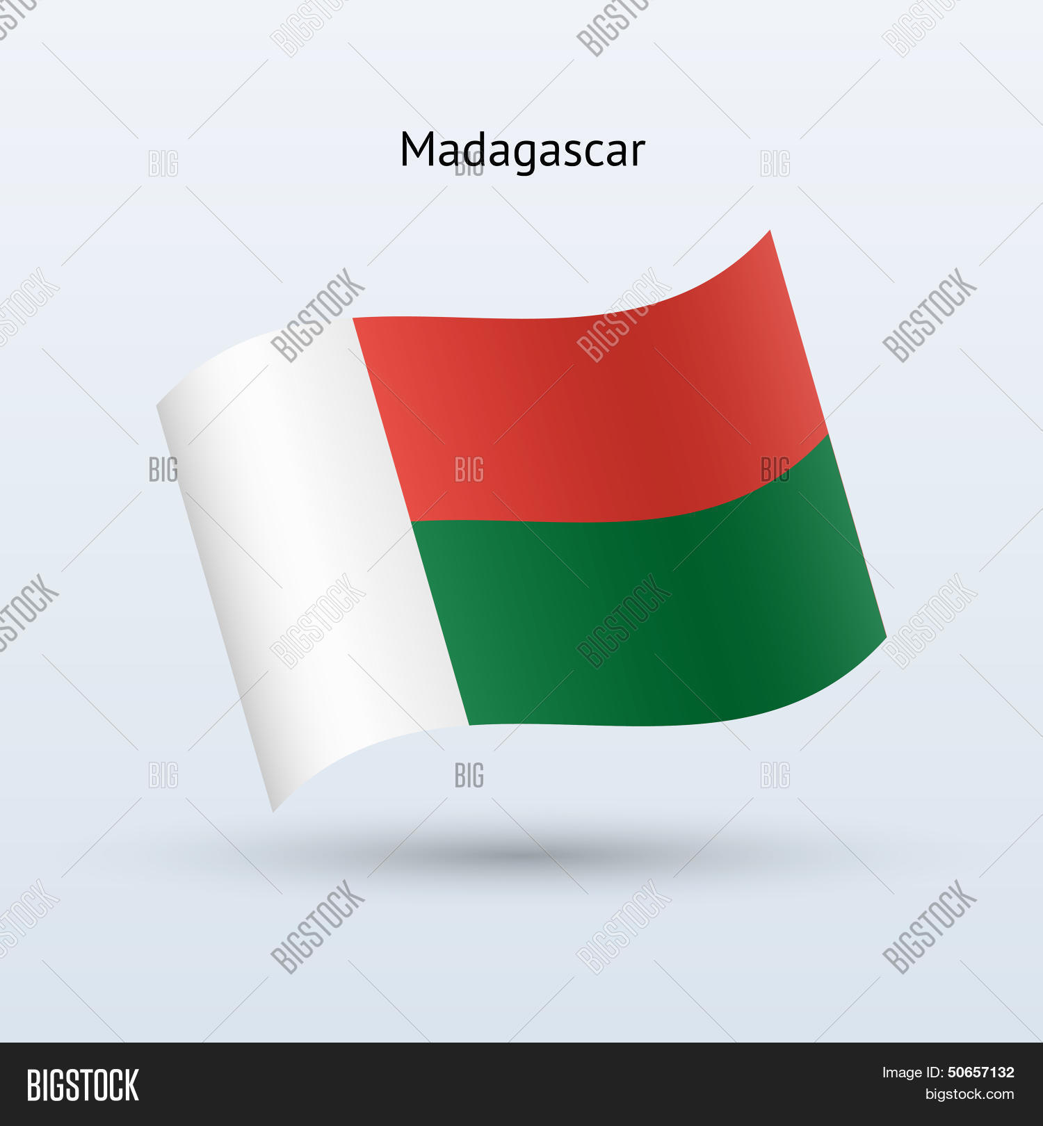 Madagascar Flag Vector & Photo (Free Trial) | Bigstock