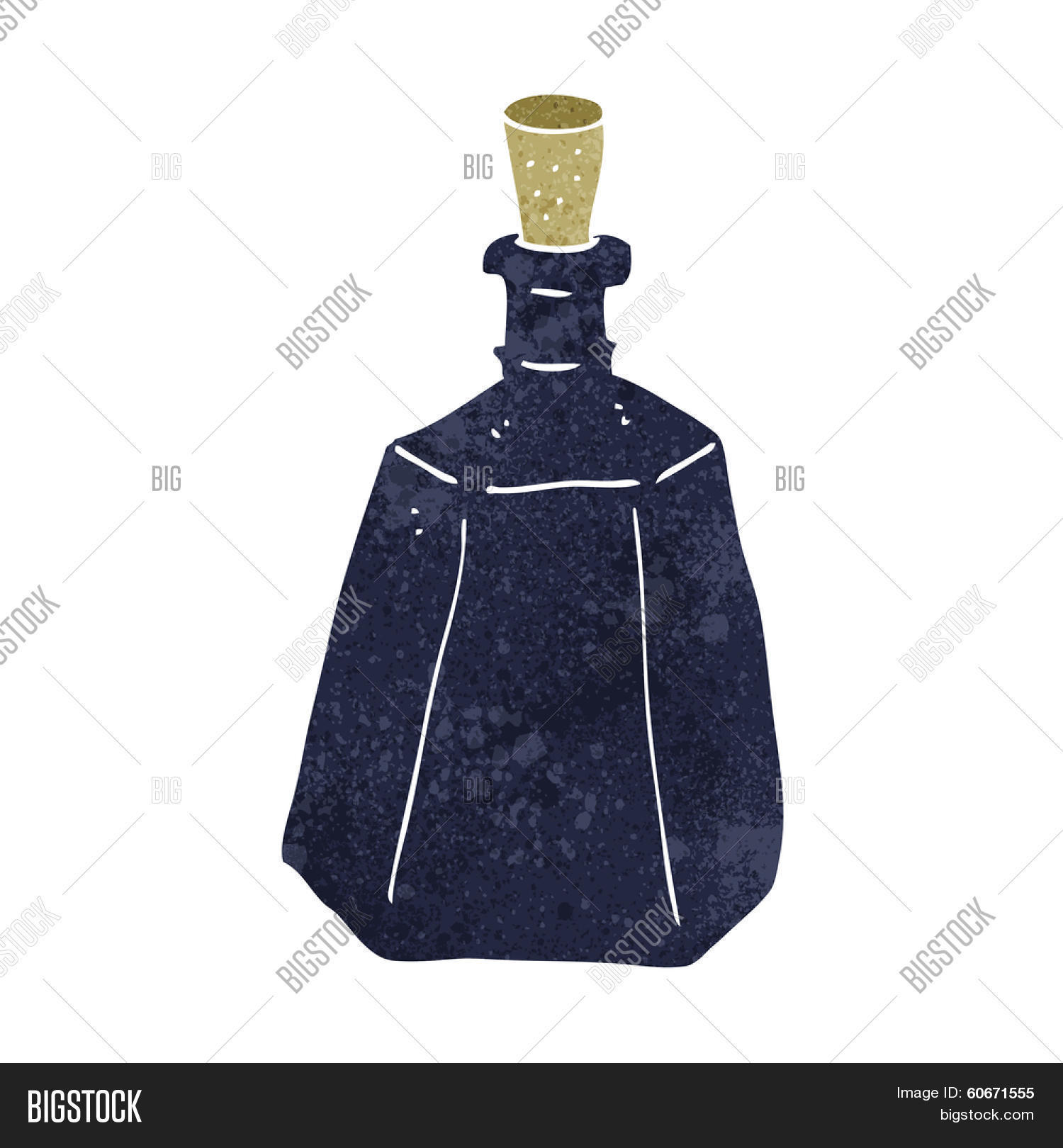 Cartoon Ink Bottle Image & Photo (Free Trial) | Bigstock