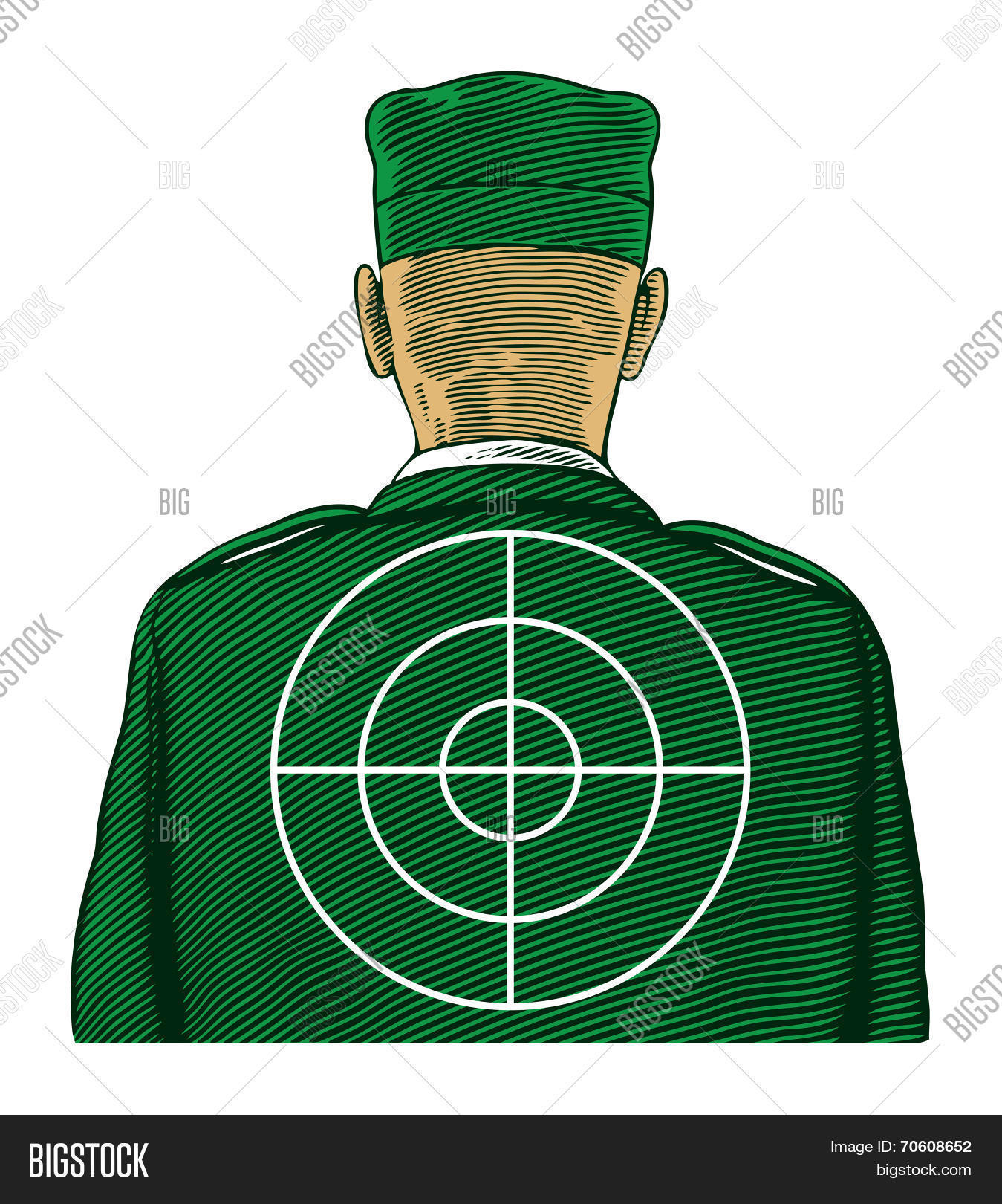 Soldier Target Vector & Photo (Free Trial) | Bigstock